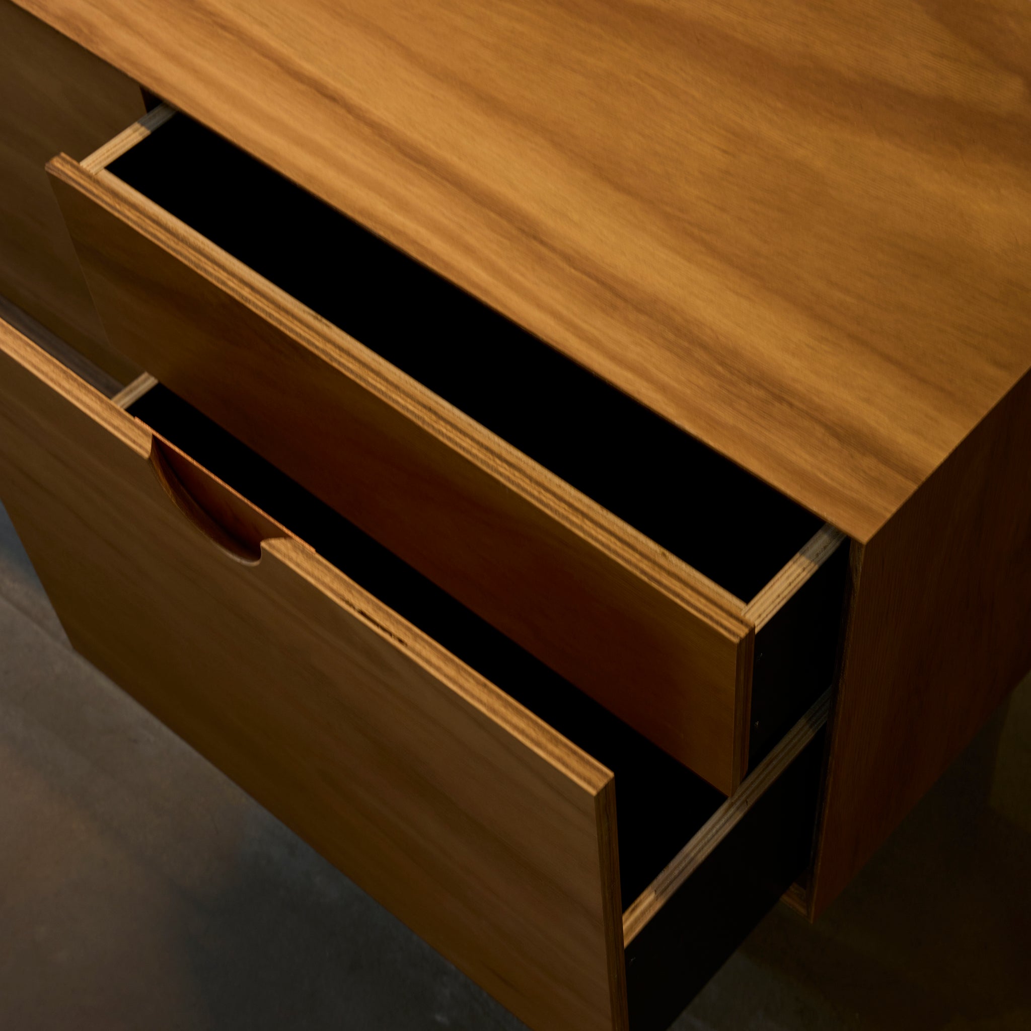 Hardwood Sideboard | Timber Credenza Drawer Storage | So Watt
