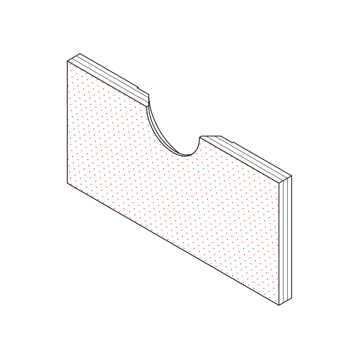 Fenix on Ply Drawer Front with Half-Moon Cut | For IKEA Hack Kitchens ...