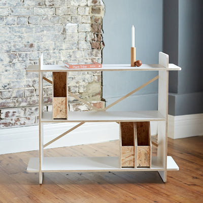 Plywood Magazine File | Wooden Magazine Holder | So Watt