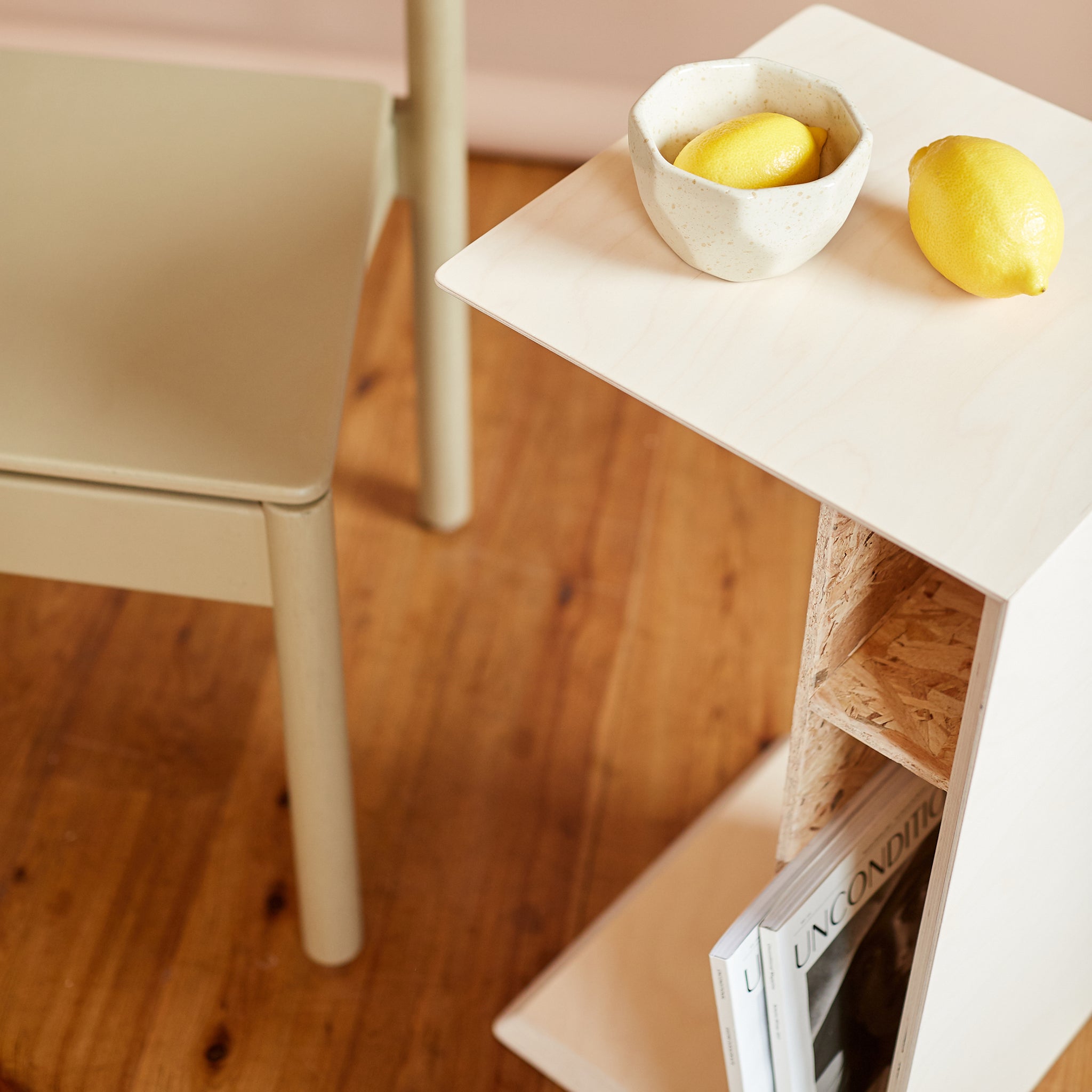 Plywood Side Table | Wooden Sofa Side Table | So Watt